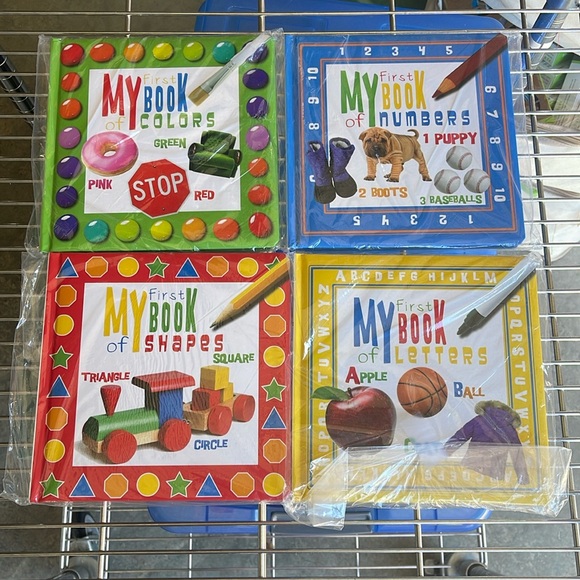Toys | New Set Of Kids Books Colors Shapes Numbers Letters | Poshmark